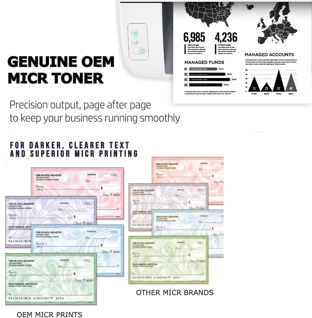 HP 89A CF289A OEM MODIFIED MICR Toner Cartridge – MICR Toner Intl