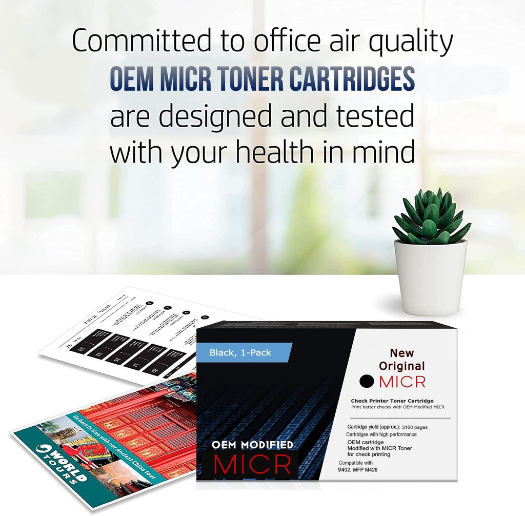 HP 80A OEM Modified CF280A MICR Toner Cartridge (2-Pack) – MICR Toner Intl