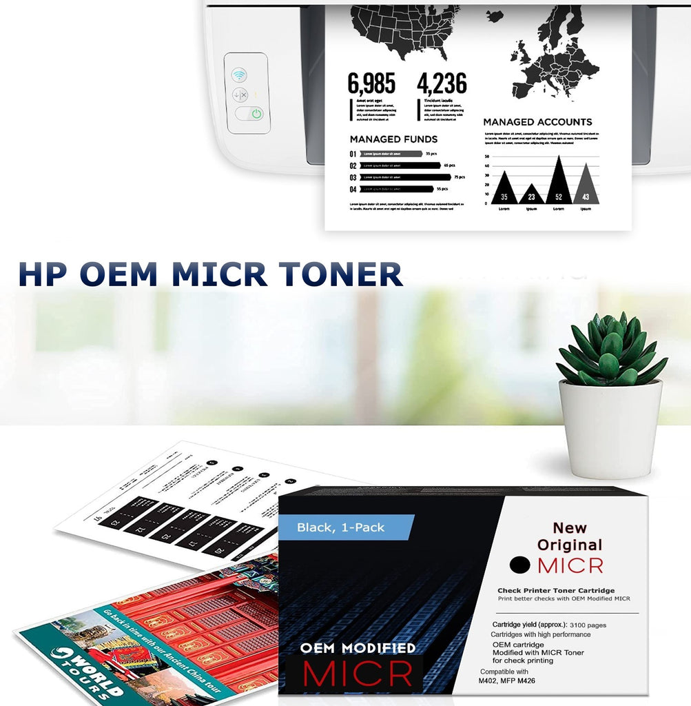 HP 89A CF289A OEM Modified MICR Toner Cartridge (2-Pack) – MICR Toner Intl